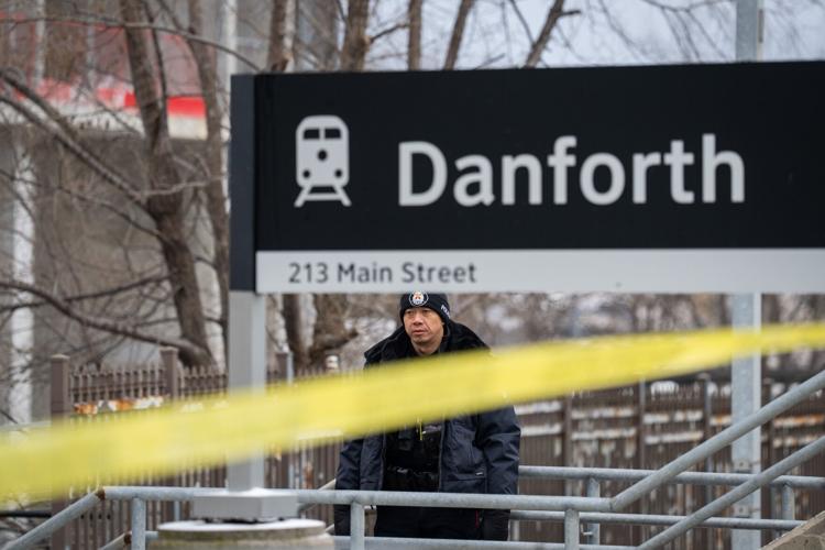 Man dead in police shooting at Danforth GO