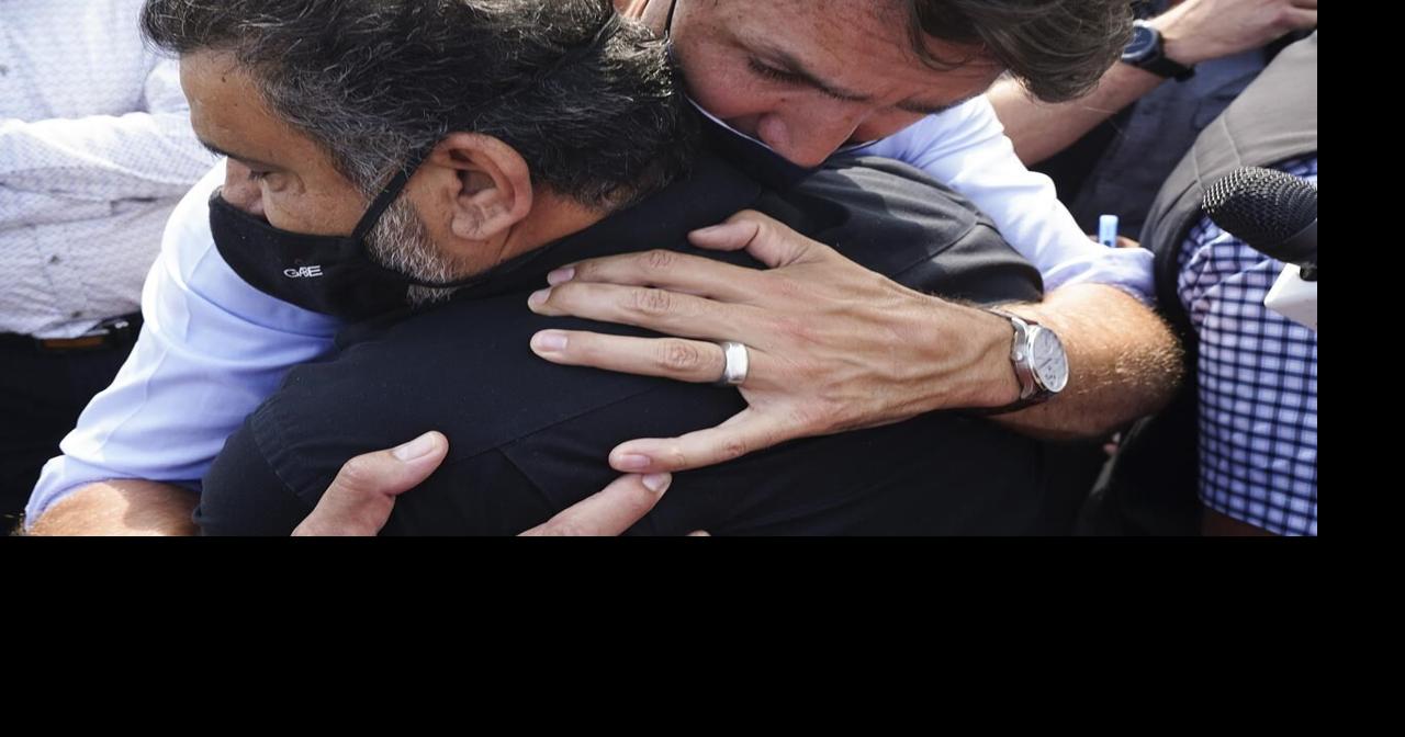 Out on the hustings, Trudeau confronted by father of victim from flight ...