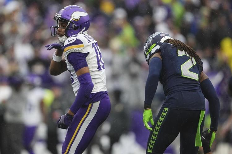 The Darnold-Jefferson connection is thriving for the surging Vikings