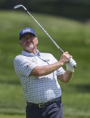 Rod Pampling leads the US Senior Open at punishing SentryWorld