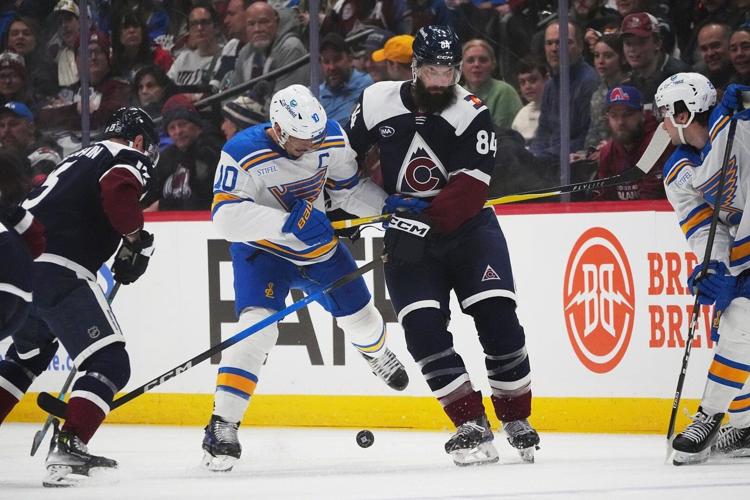 MacKinnon scores 400th goal and Nichushkin nets hat trick as Avalanche ...
