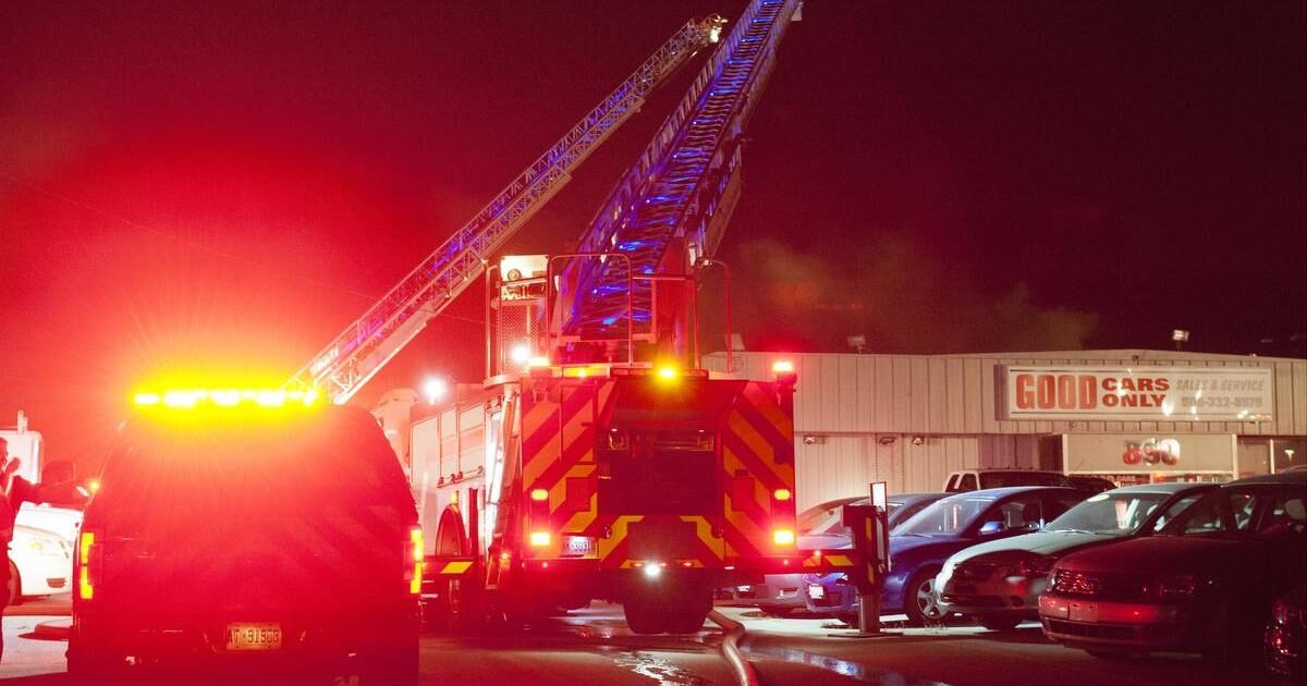 $1 million in damage as fire tears through Burlington auto dealership