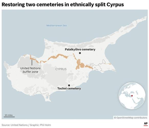 Grave by grave, a new project in divided Cyprus tries to mend mistrust