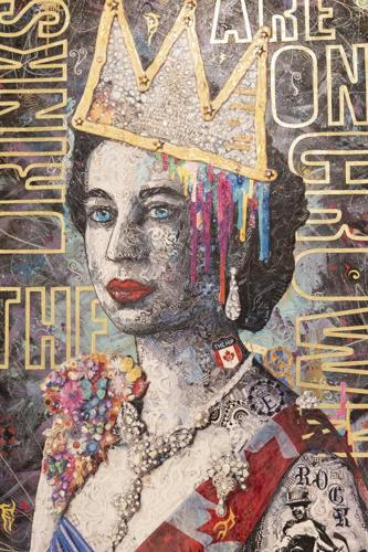 Paintings inspired by the lyrics of the Tragically Hip