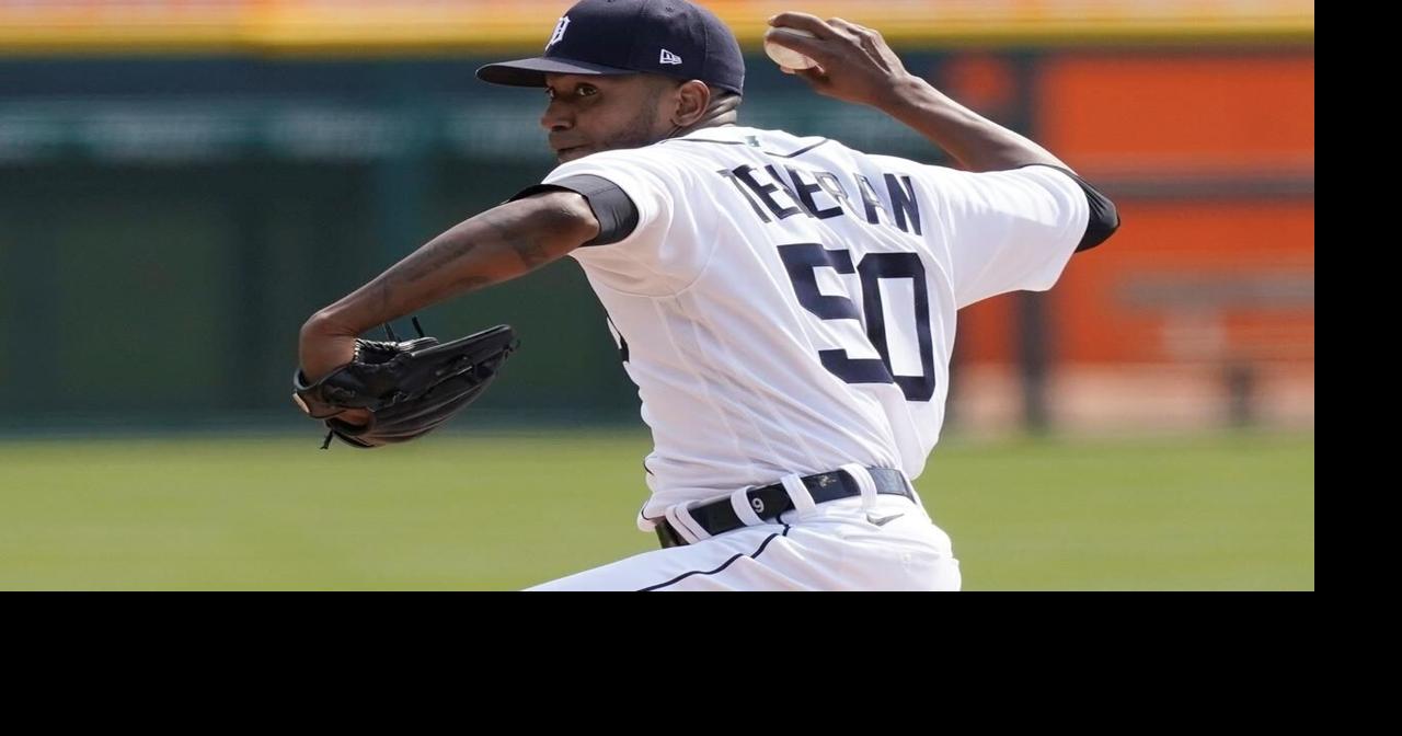 Tigers’ Teheran scratched before start with triceps issue