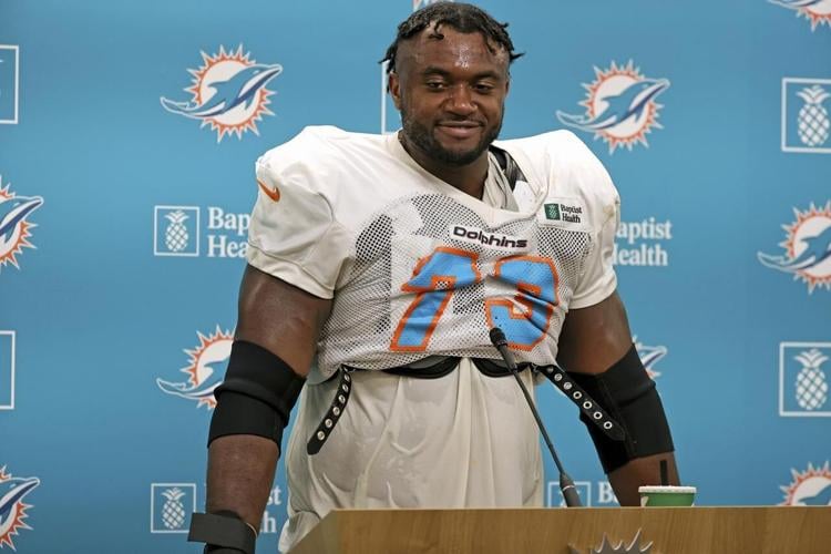 Dolphins’ Austin Jackson: ‘The vaccine definitely helped’