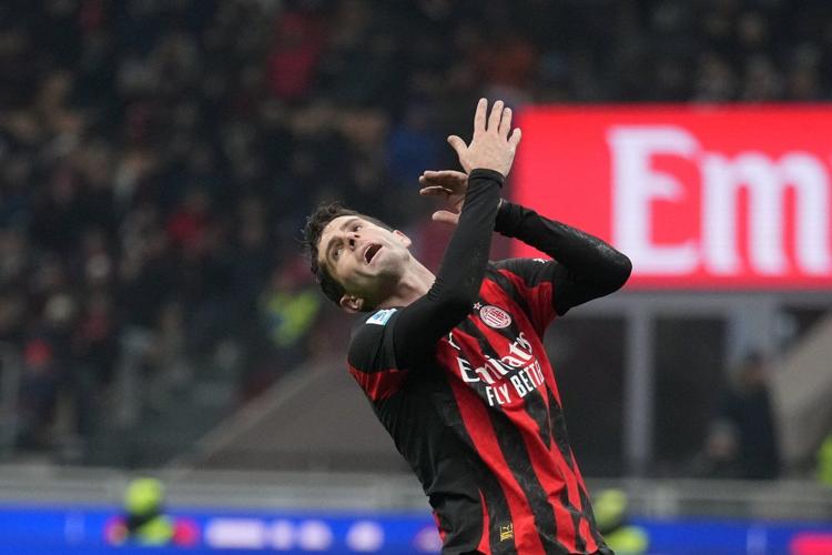 AC Milan saved by Genoa's missed penalty in dramatic 1-1 draw