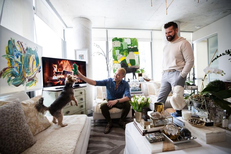 Their eye-catching King West condo is a labour of love and home to ...