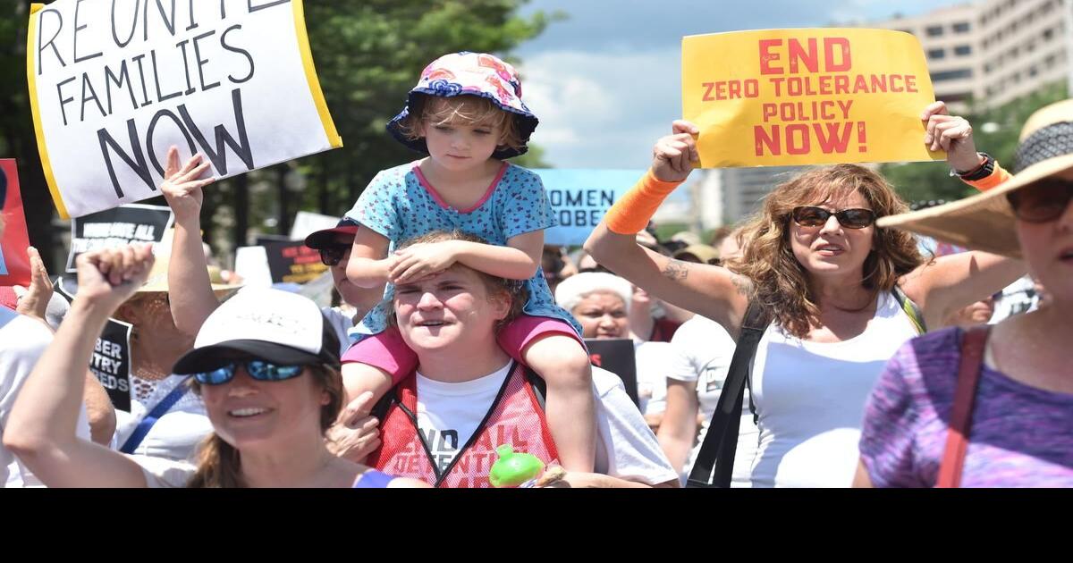 ‘No more children in cages’: Thousands fan out across U.S. to protest ...