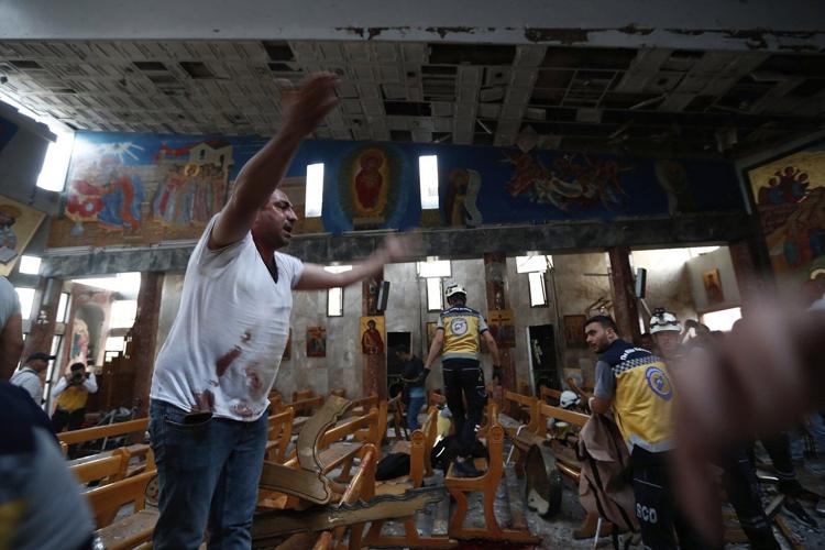 Mideast governments condemn suicide bombing of Syrian church as death ...