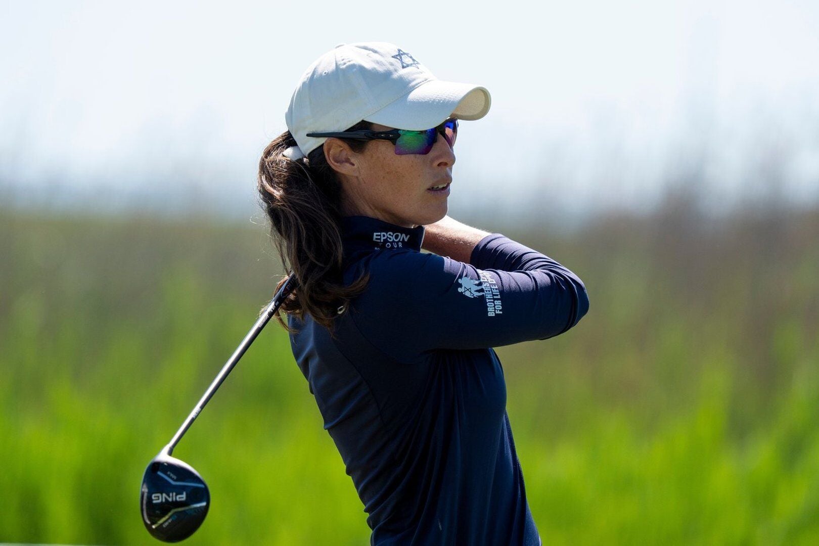 Laetitia Beck cards a career-best 63, leads by 1 at ShopRite LPGA