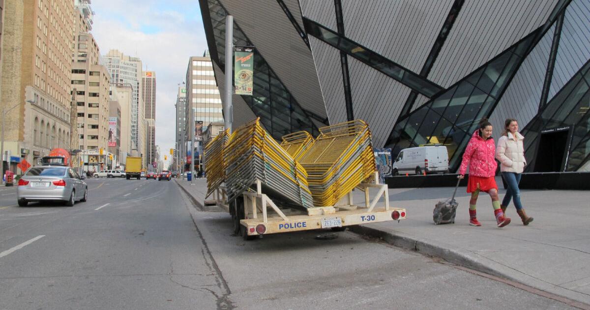 Police trailer hogs disabled loading zone: The Fixer