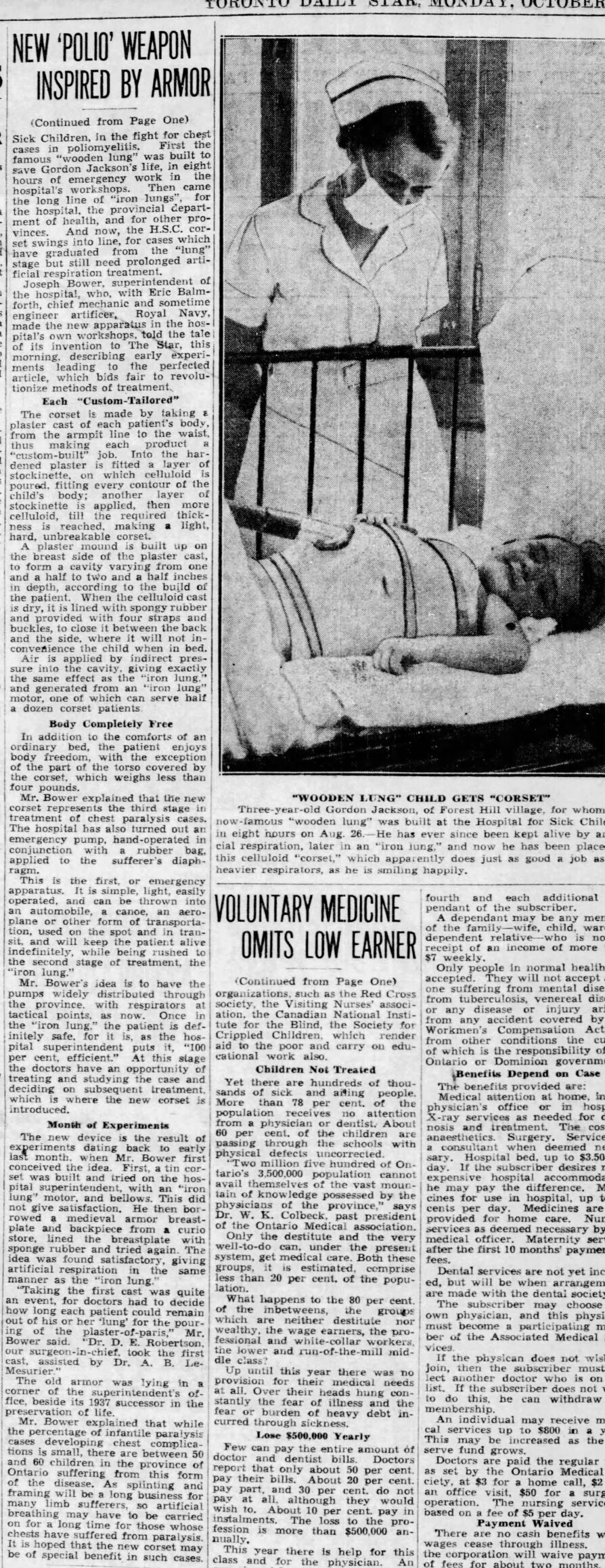 From our archives: Celebrating 150 years of SickKids — 'New weapon ...