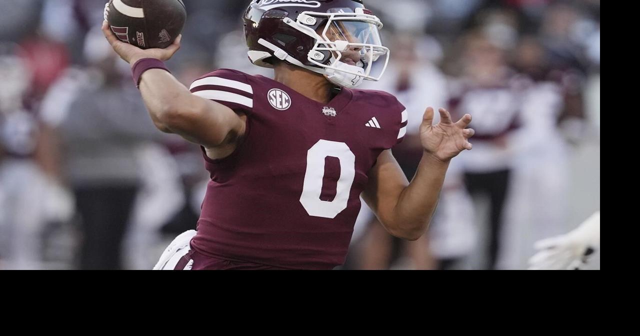 LSU receives transfer commitment from ex-Mississippi State QB Michael ...