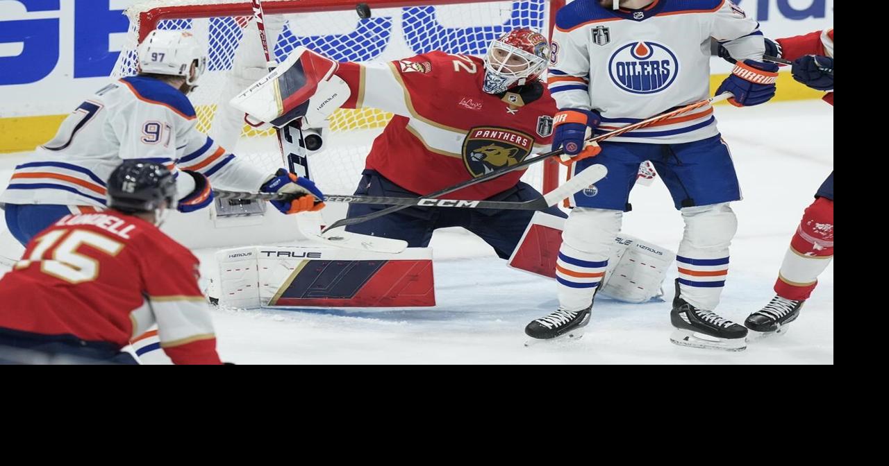 Rodrigues scores twice, Panthers down Oilers to take 2-0 lead in ...