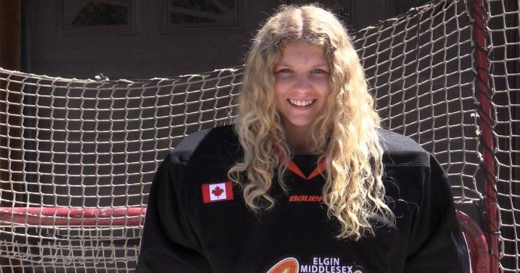 ‘She’s a big-game goalie.’ Taya Currie makes history as first female ...