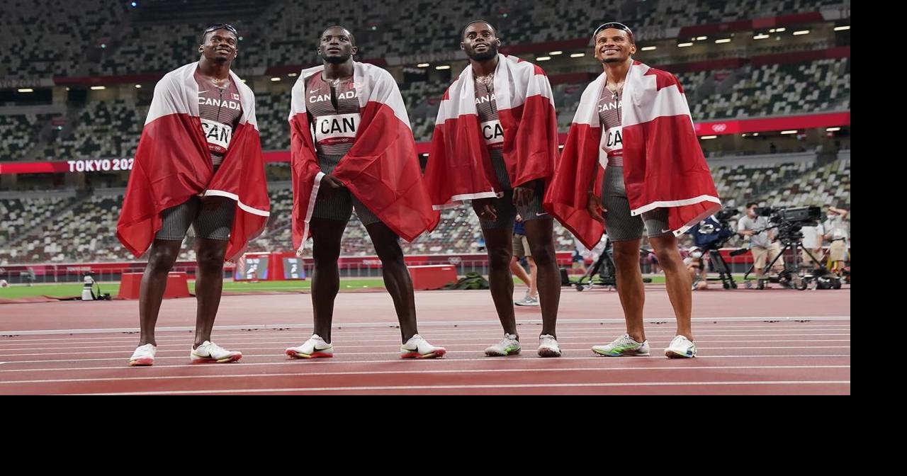 Canadian 4x100m men’s relay team finally receives Olympic silver medals