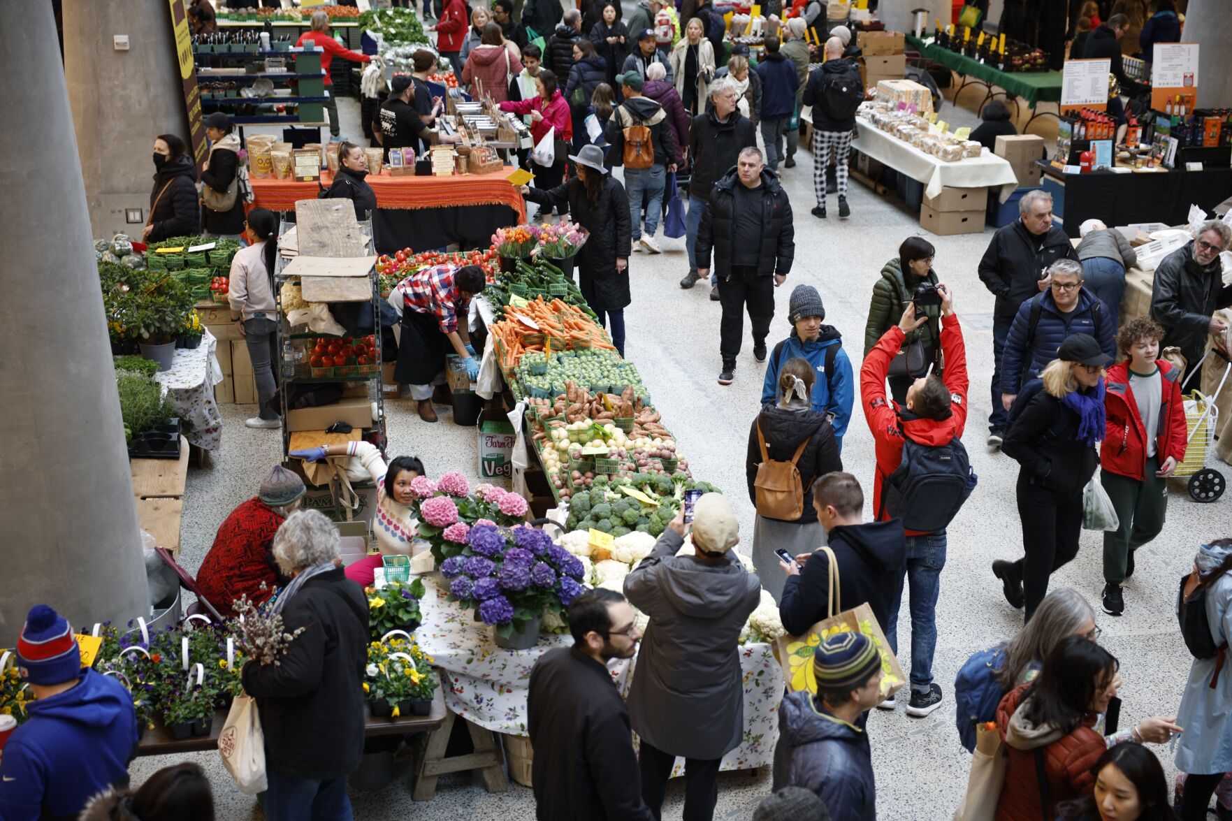 New St. Lawrence North Market has busy opening on Saturday