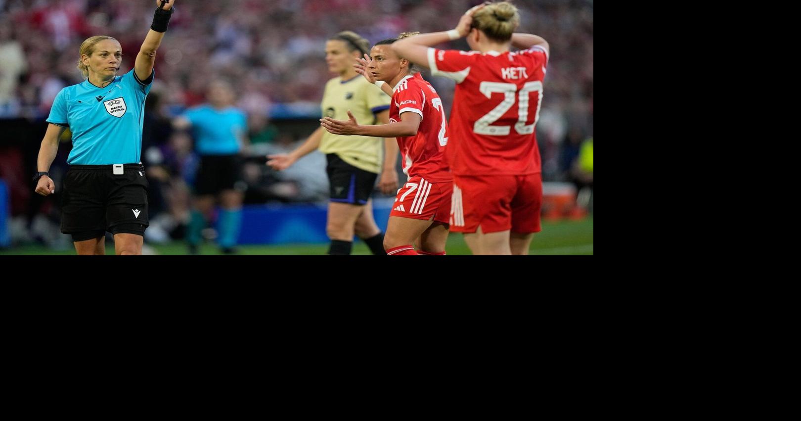 Bayern suffers hair-pull red card in draw with Barça in Women's ...