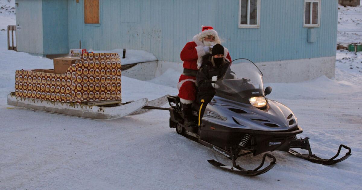 Santa’s spirit spreads north