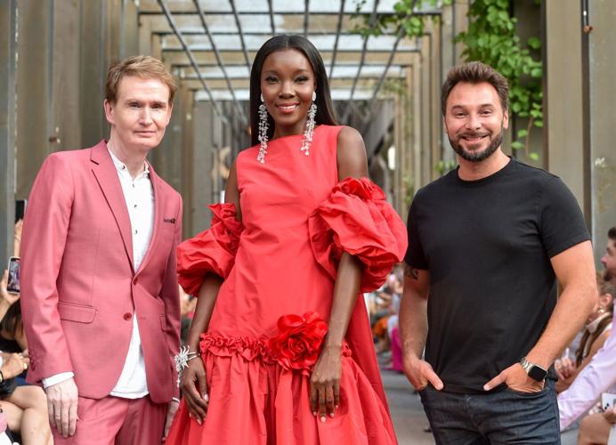 Yorkville fashion show features 60 models on a park runway