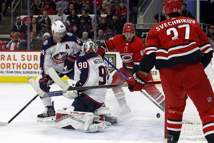 Hurricanes score 3 goals in 8:04 span in 3rd in 3-2 comeback victory ...