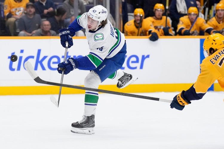 Canucks captain Quinn Hughes to miss game against Oilers due to injury