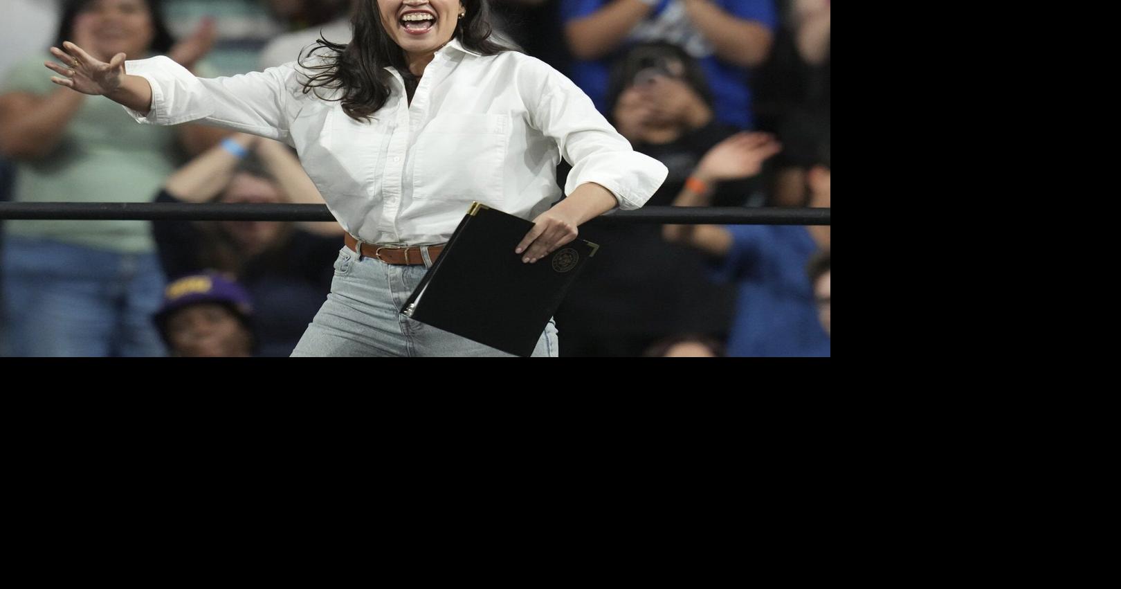 AOC tries to broaden her appeal within a Democratic base spoiling for a ...