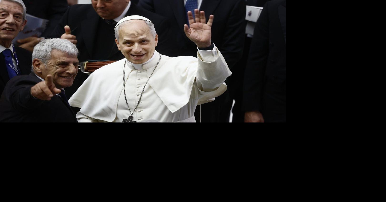 Pope Leo XIV visits the headquarters of his Augustinian order