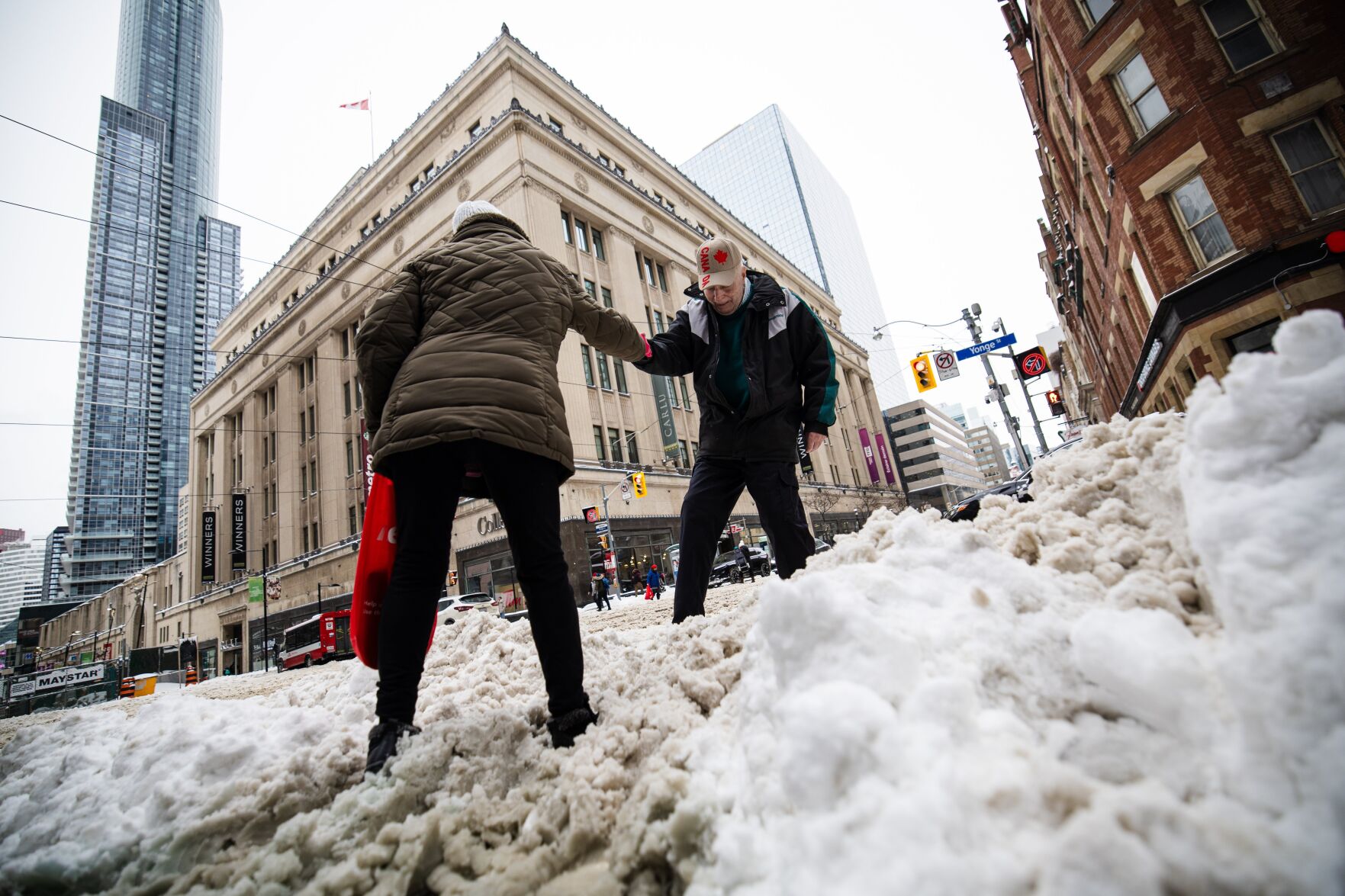 When was the last time Toronto got this much snow?