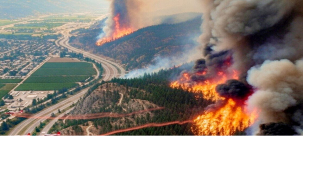 Is that a real photo of a forest fire, or just 'AI slop'?