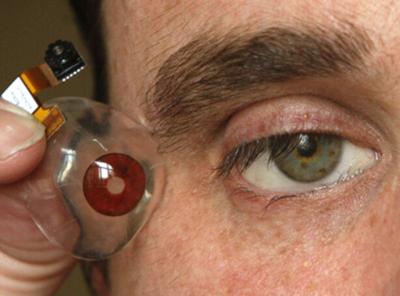 prosthetic eyeball camera