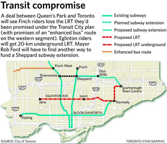 Losers in the new transit plan? Finch bus riders