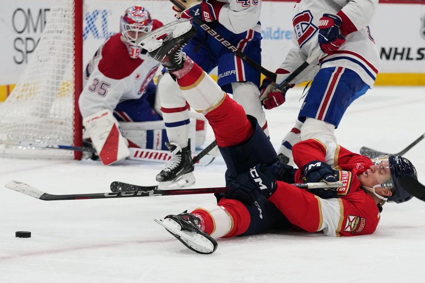 NHL fines Florida's Anton Lundell for high-sticking Montreal's ...