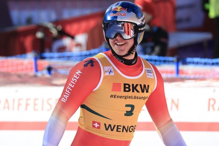 Swiss skier Von Allmen wins home World Cup super-G as Odermatt has rare ...