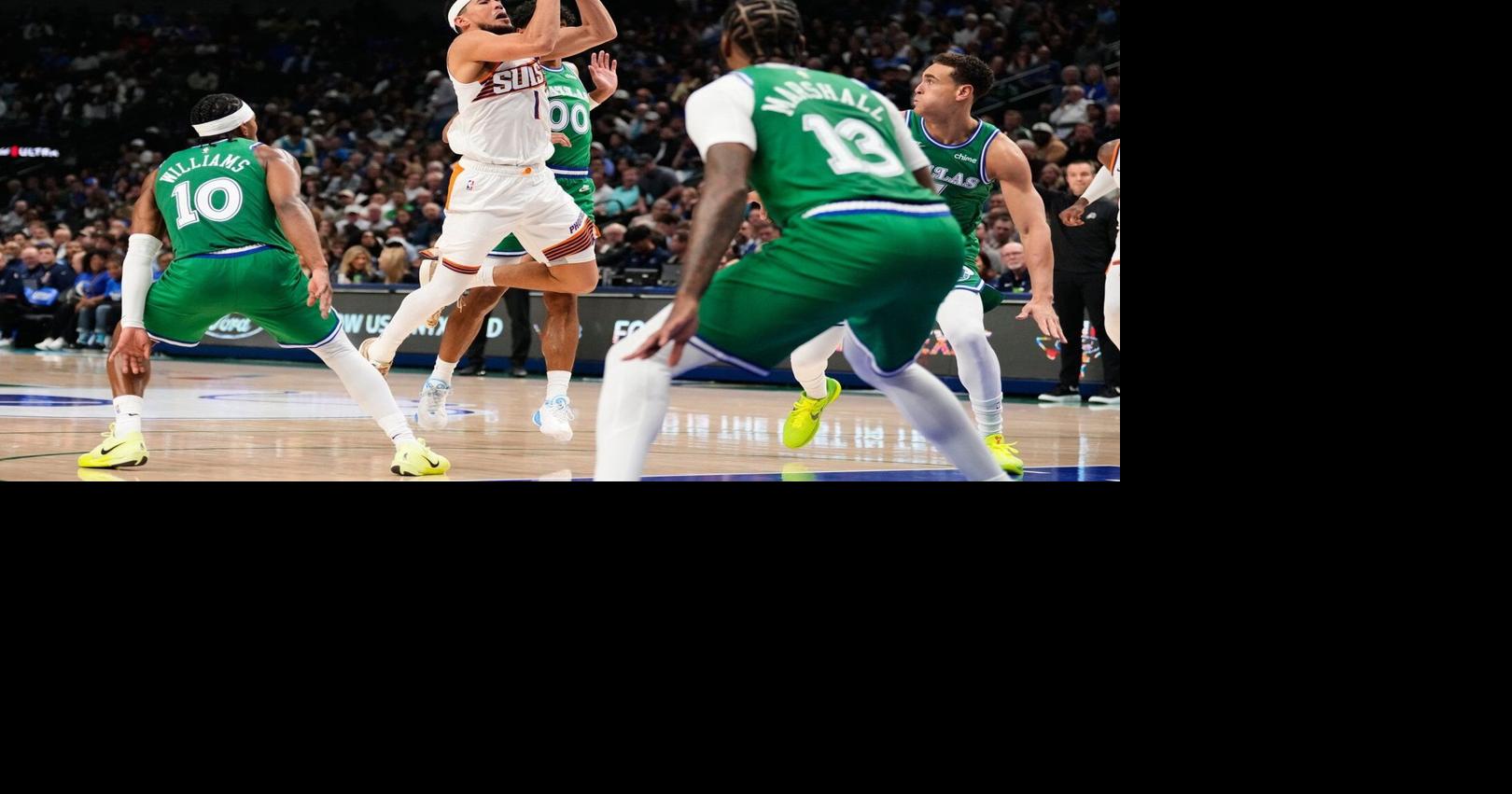 Devin Booker, Grayson Allen lead Suns past struggling Mavericks, 123-114