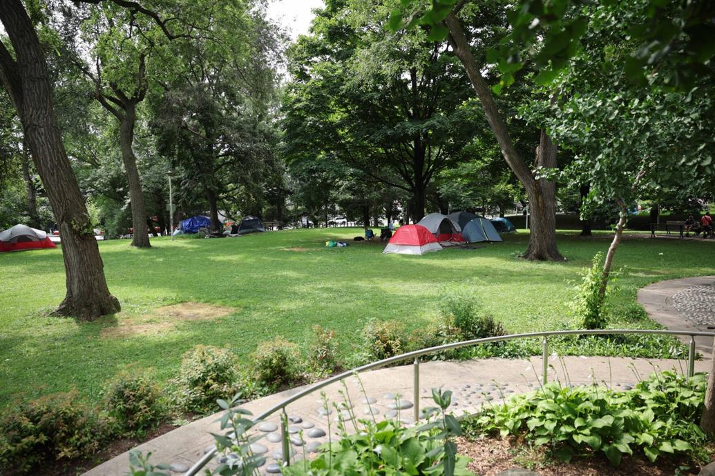 How this park suddenly became Toronto’s largest encampment