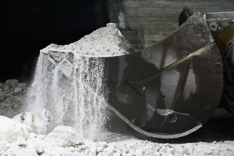 One of the largest salt mines in the world exists under Lake Erie