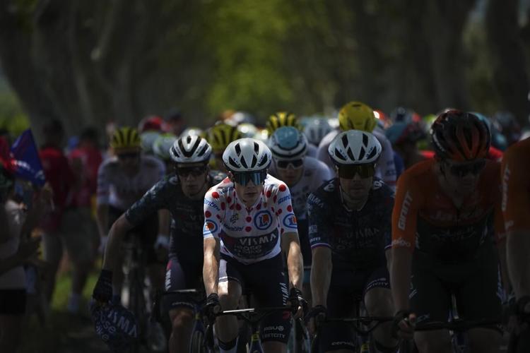 Belgian sprinter Philipsen completes hat trick of stage wins at Tour ...