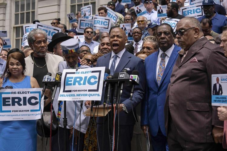 NYC Mayor Eric Adams says he won't quit the race and is the only one ...