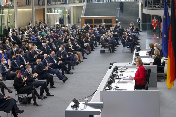 Re-elected German president vows to fight for democracy