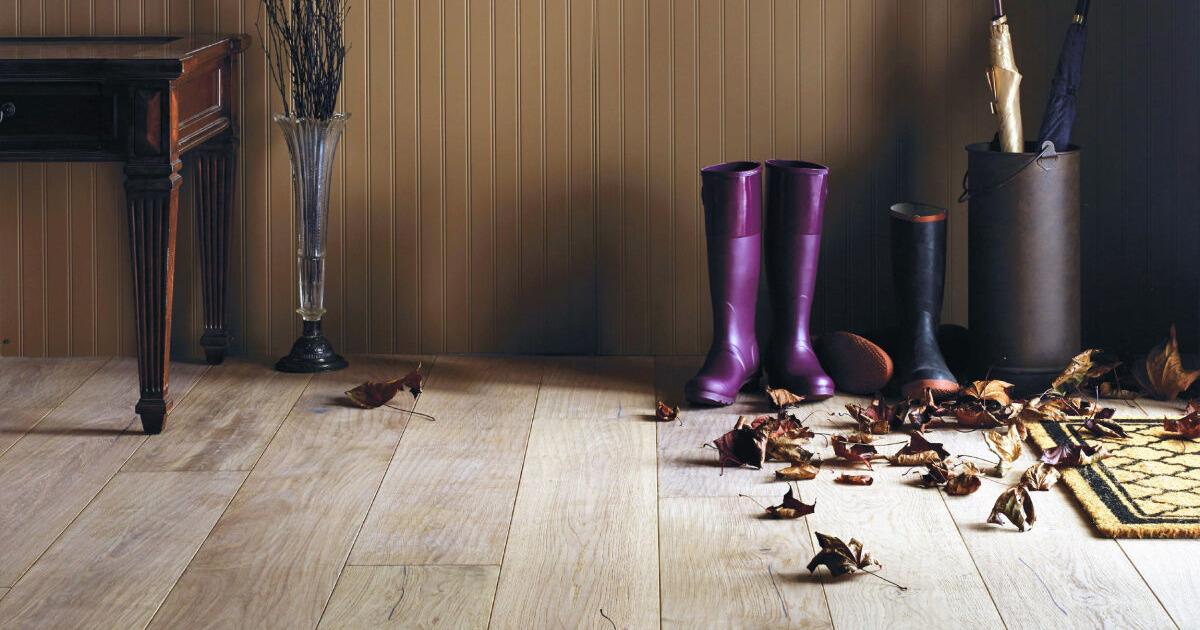 Materials in various patterns step up flooring options