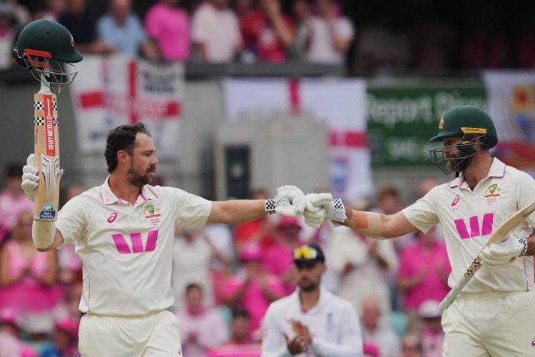 Travis Head's third century of the series lifts Australia to 281-3 at ...