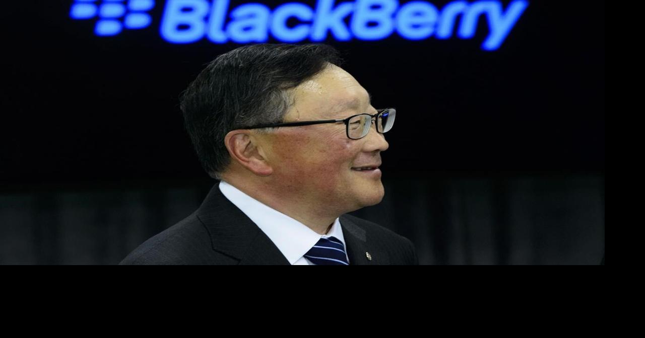 CEO John Chen out at BlackBerry as company prepares to divide business