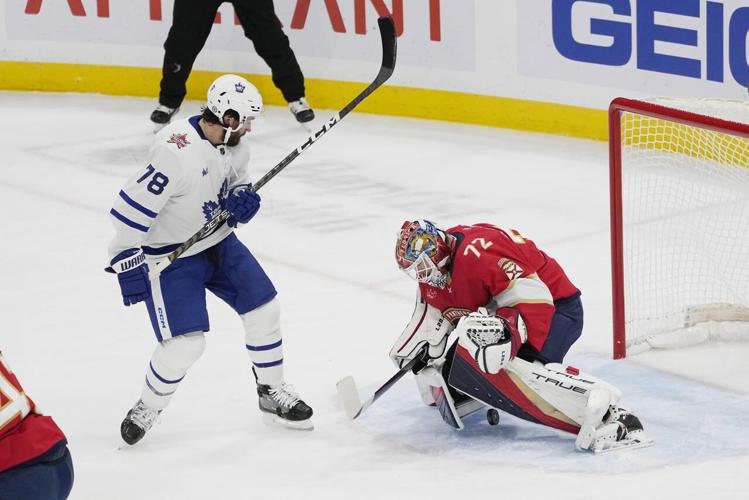 Panthers win home opener, hold off Toronto 3-1 in playoff rematch