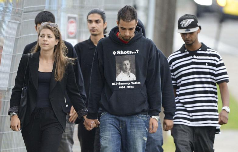 Sammy Yatim: Images of slain man surround mourners at visitation