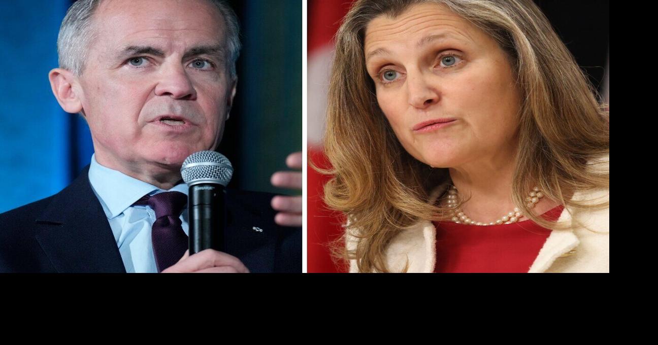Carney vs. Freeland: Where do they stand on Trump’s tariffs?