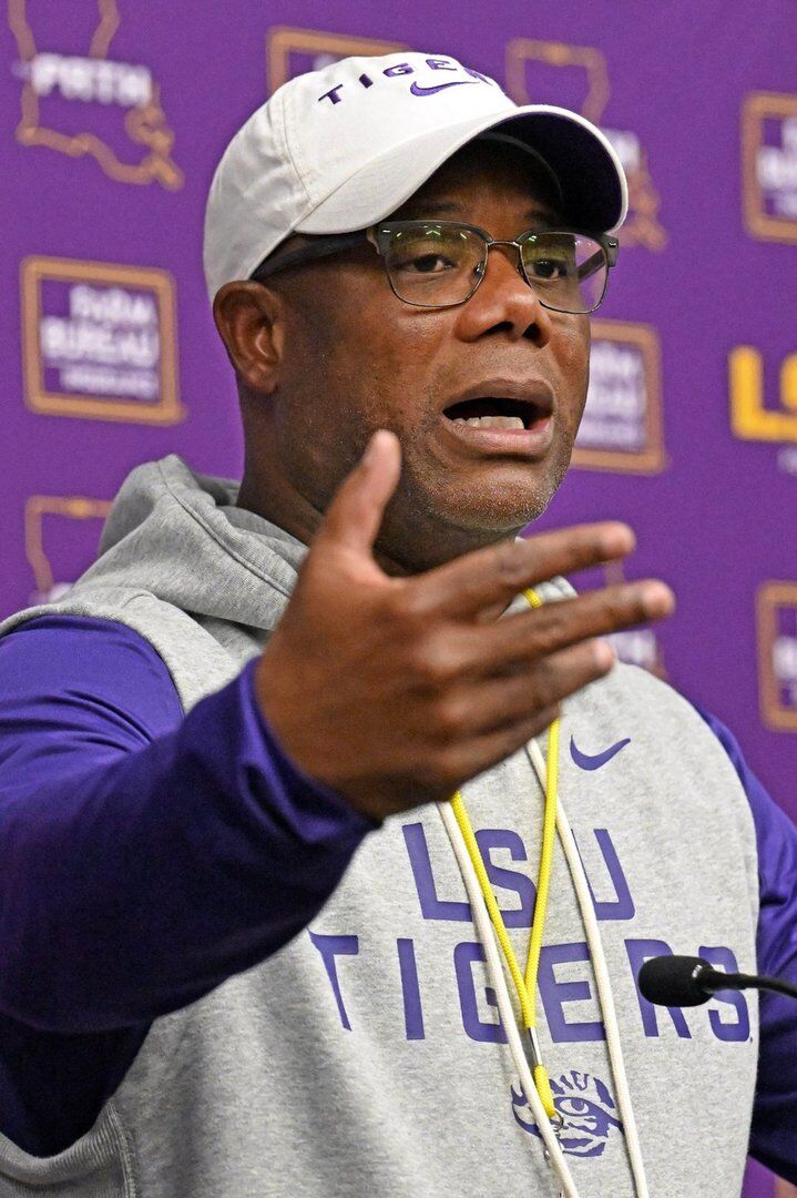 LSU interim coach Frank Wilson focused on 'this moment' in the wake of ...