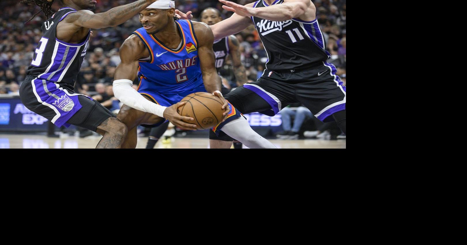 Thunder beat the Kings 121-105 for their 7th straight win