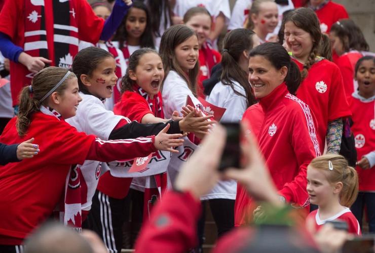 Canadian women’s national soccer team fights for next generation